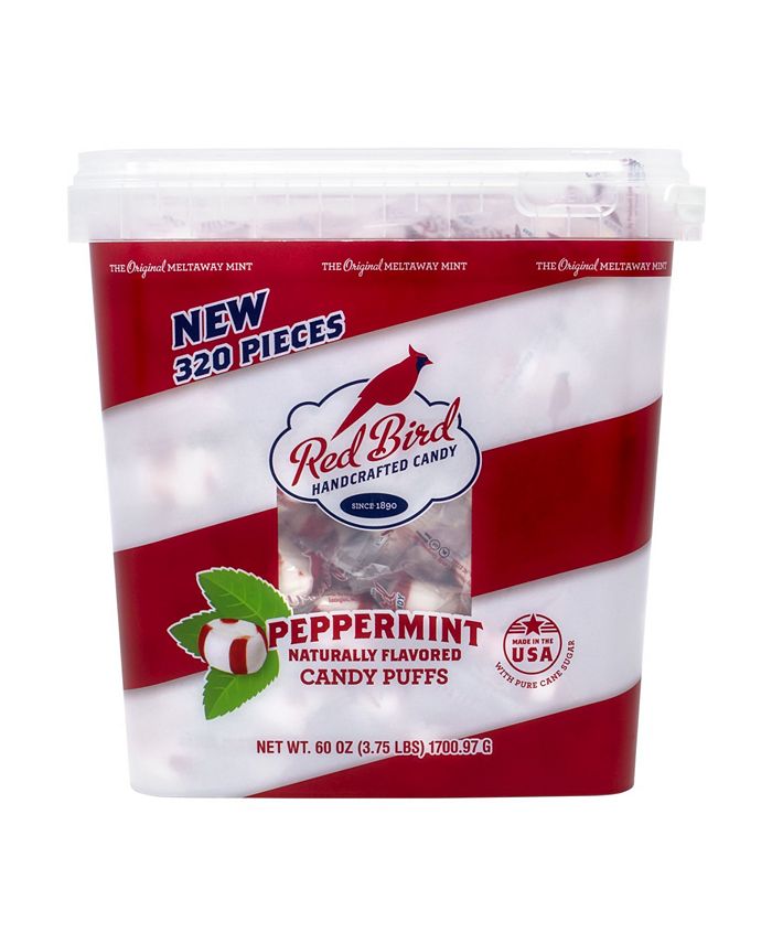 Red Bird Soft Peppermint Puff Tub, 320 Pieces - Macy's