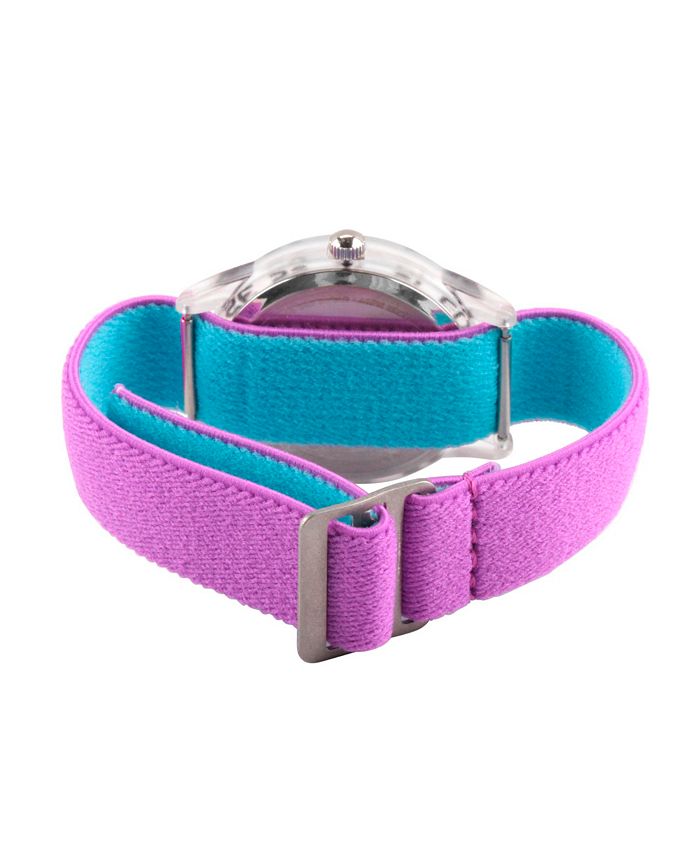 ewatchfactory Disney Frozen 2 Elsa and Anna Girls' Clear Plastic Time ...