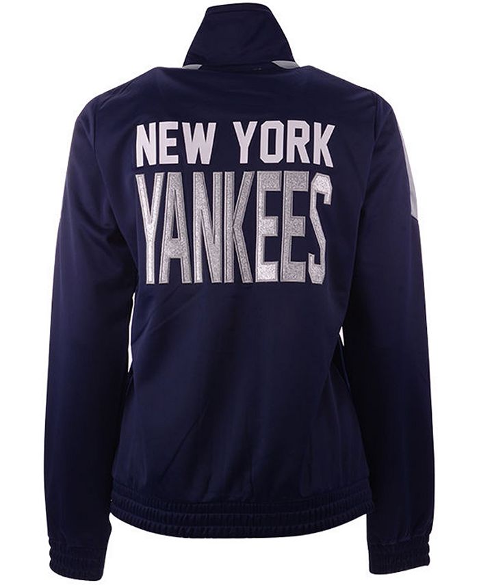 G-III Sports Women's New York Yankees Track Star Track Jacket - Macy's