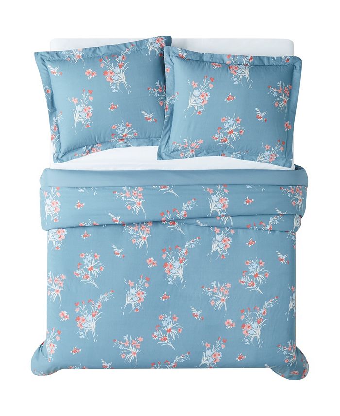 Brooklyn Loom Paulina 3 Piece Comforter Set, King - Macy's