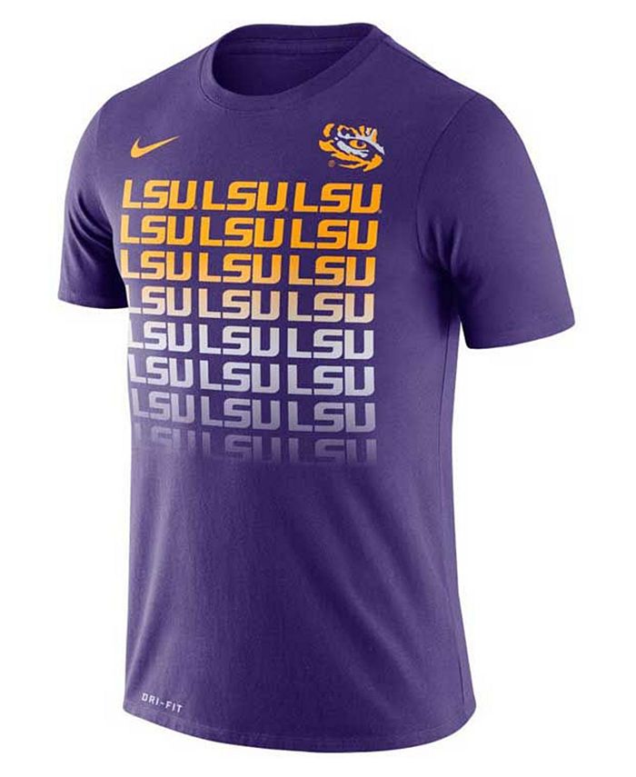 Nike LSU Tigers Men's Repeating Logo T-Shirt - Macy's