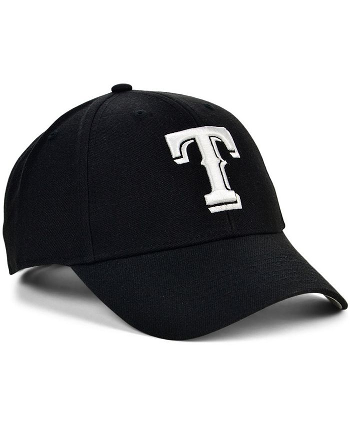 '47 Brand Texas Rangers Black White MVP Cap - Macy's