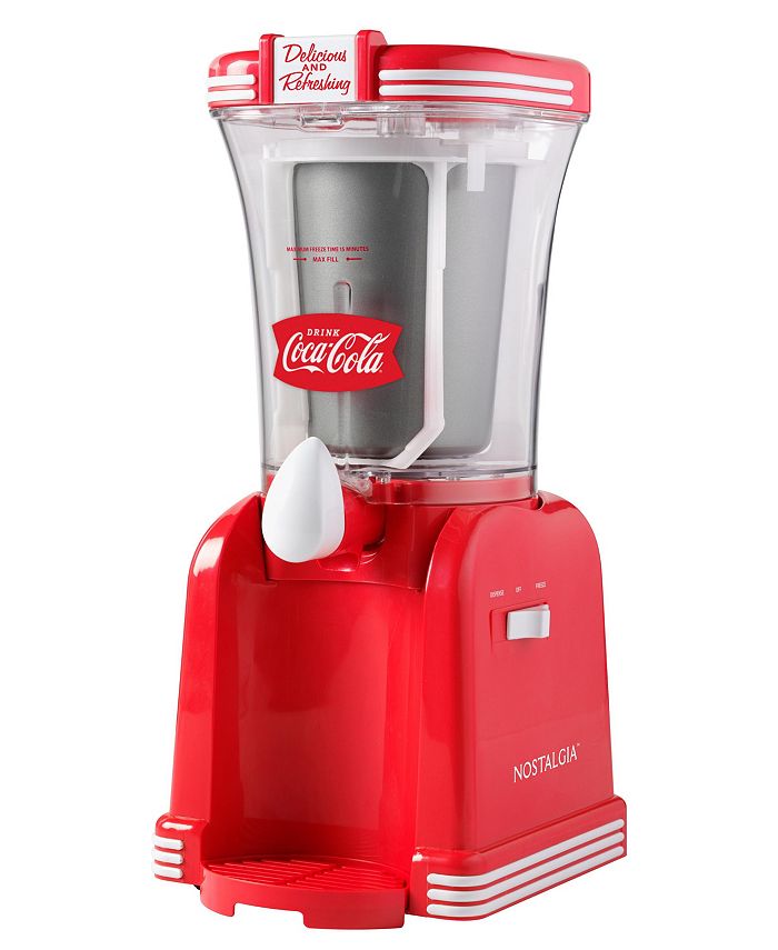Nostalgia SM32CK Coca-Cola 32-Ounce Retro Slush Drink Maker - Macy's