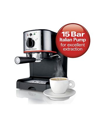 Hamilton Beach 40792 Espresso Cappuccino Maker - Macy's