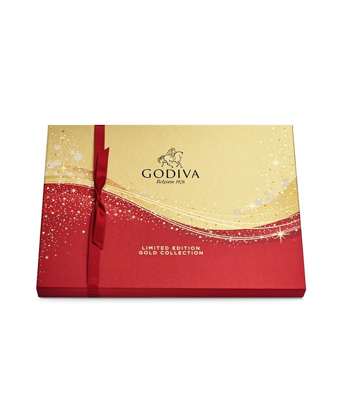 Godiva Holiday Sparkle Chocolate Gift Box, 32 Piece - Macy's