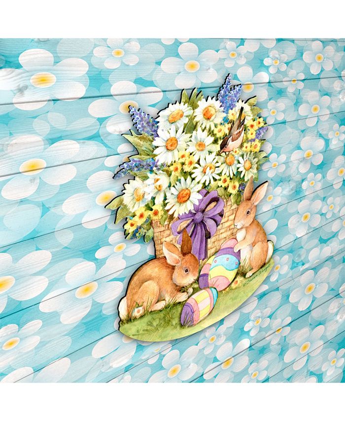 Designocracy by Susan Winget Spring Bunnies Wall and Door Decor - Macy's