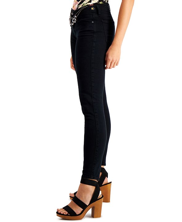 Guess Sexy Curve Embellished Skinny Jeans And Reviews Jeans Women