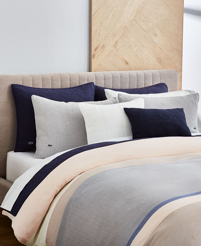 Lacoste Home Sierra Duvet Cover Set, Full/Queen - Macy's