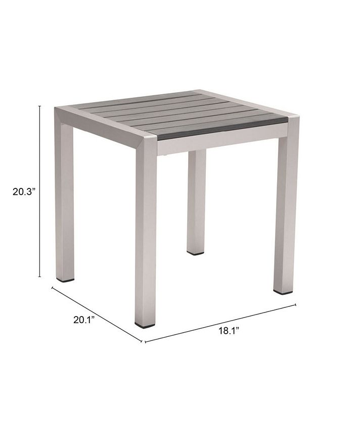 Zuo Cosmopolitan Side Table - Macy's