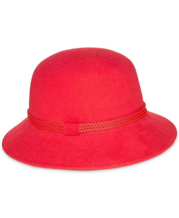 Nine West Wool Felt Trench Hat - Macy's