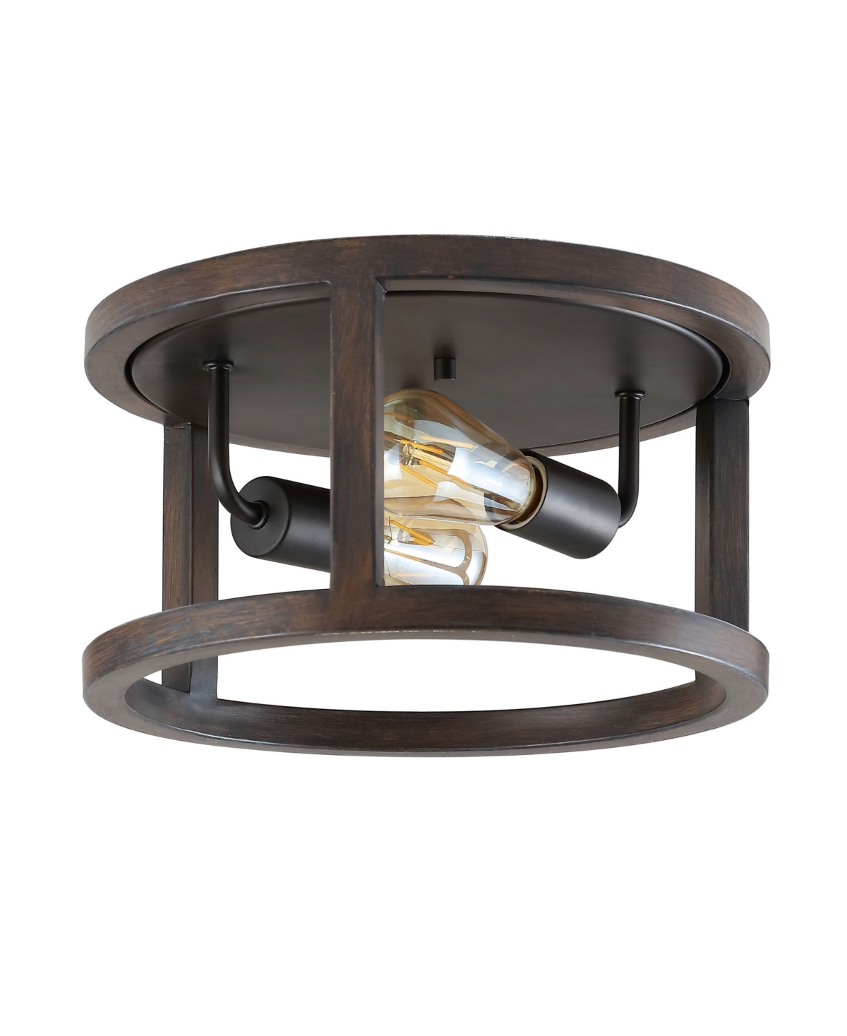 Click here for Jonathan Y Atelier 2-Light Rustic Industrial Led F... prices