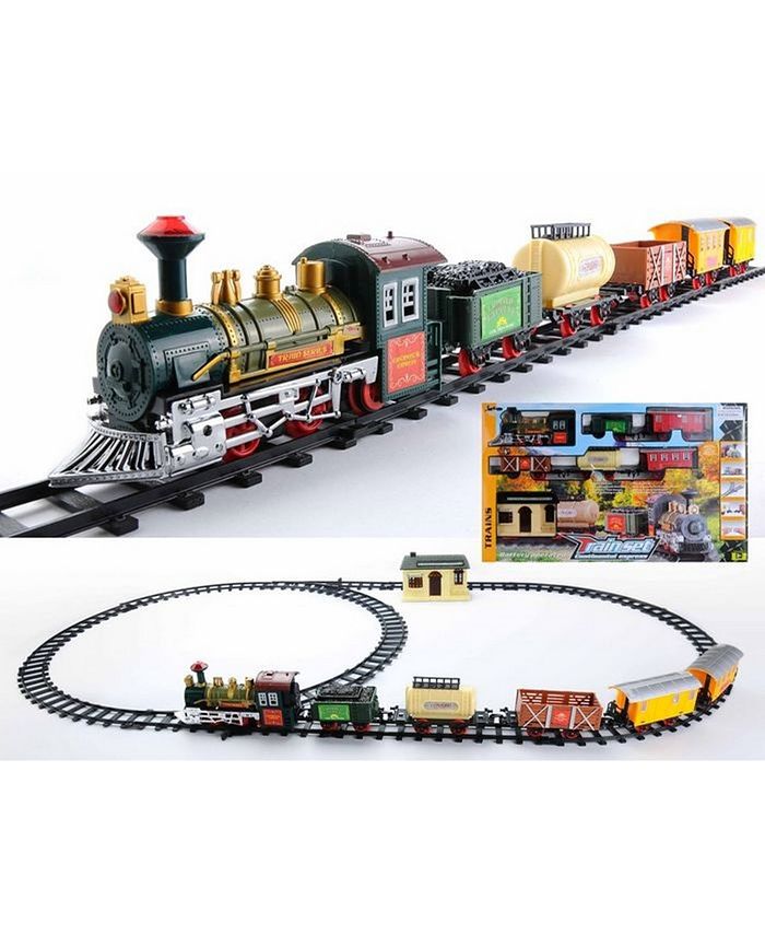 Northlight 18-Piece Battery Operated Lighted and Animated Continental ...