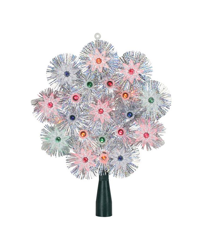 Northlight Lighted Retro Starburst Christmas Tree Topper - Macy's