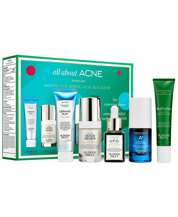 Sunday Riley 5-Pc. All About Acne Set - Macy's