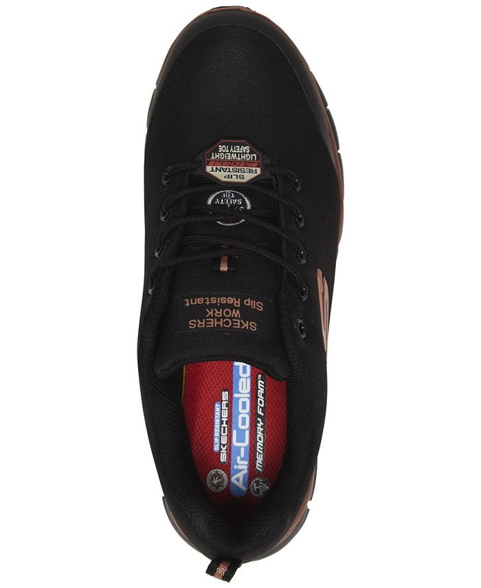 Skechers Women's Work Sure Track Chiton Alloy Toe Slip Resistant Work ...