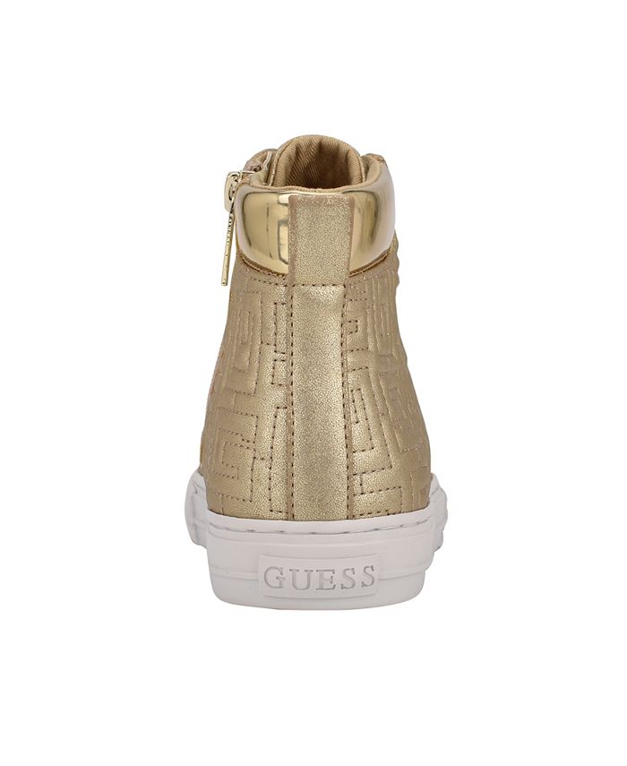 GUESS Women's Lammi High Top Sneakers - Macy's