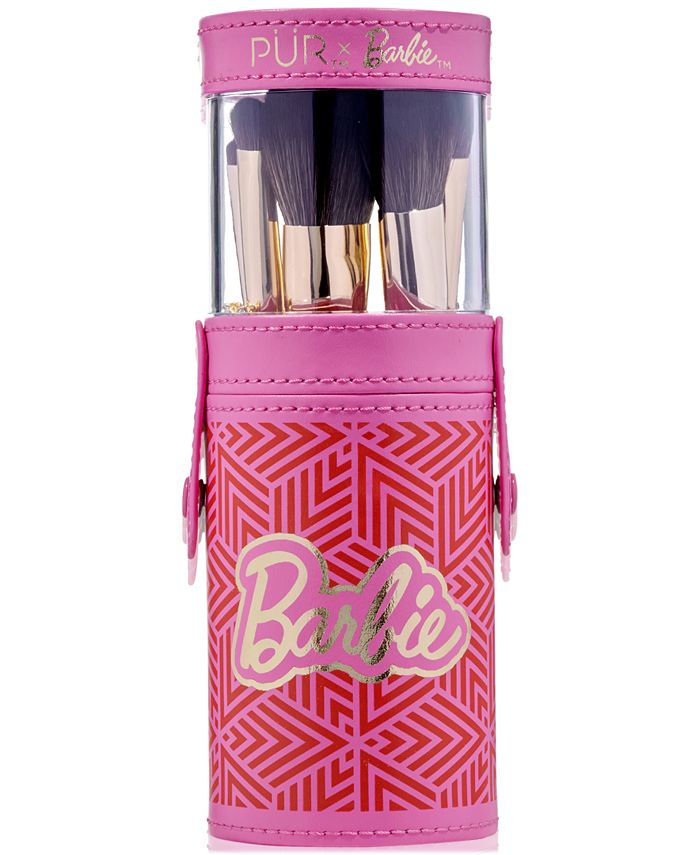 PÜR x Barbie™ 6-Pc. Brush 'N' Sparkle Brush Set - Macy's