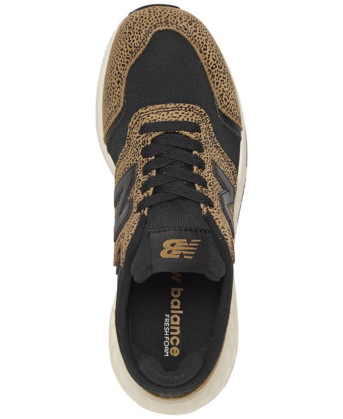 New Balance Women's Fresh Foam X70 Leopard Casual Sneakers from Finish ...