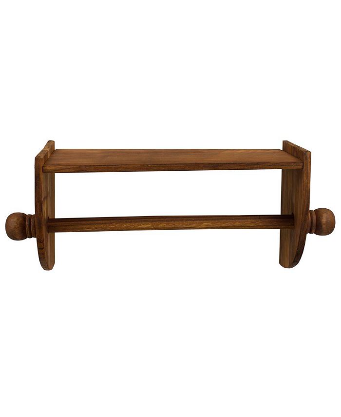Home Basics Quick Install Rustic Pine Wood Wall Mounted Paper Towel ... Home Basics Quick Install Rustic Pine Wood Wall Mounted Paper Towel ...