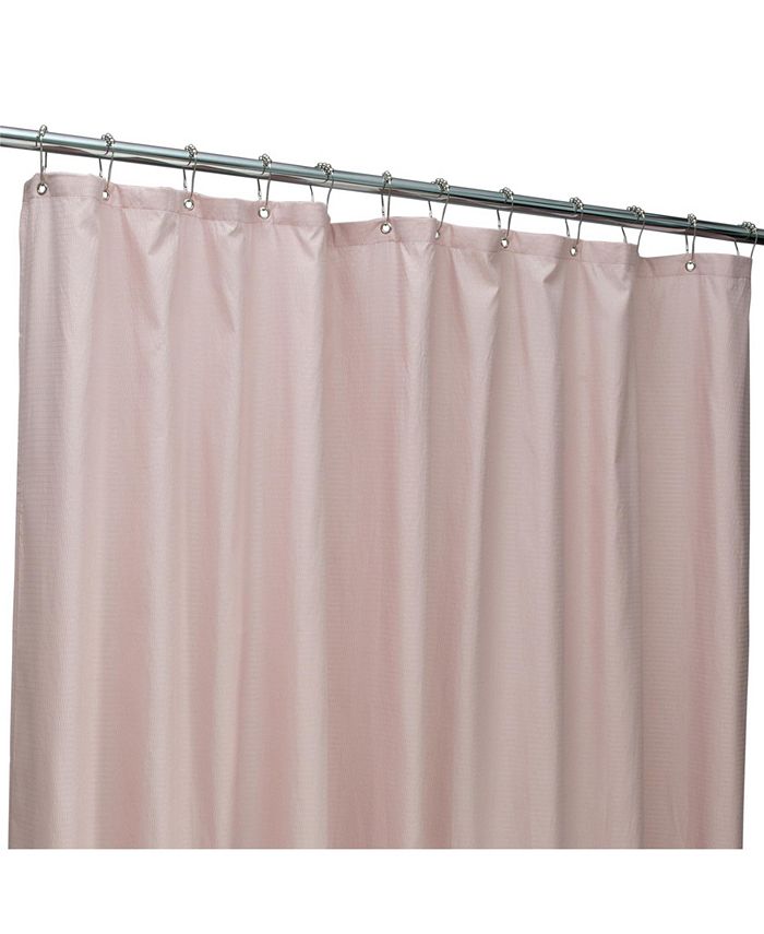 Bath Bliss Microfiber Soft Touch Dash Design Shower Curtain Liner - Macy's