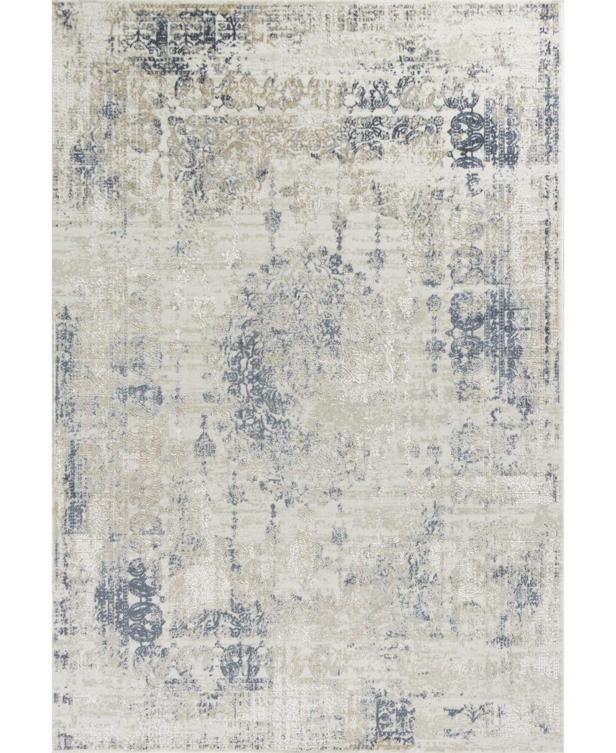 Click here for Closeout! Km Home Abbey KL00 Ivory 3 x 5 Area Rug... prices