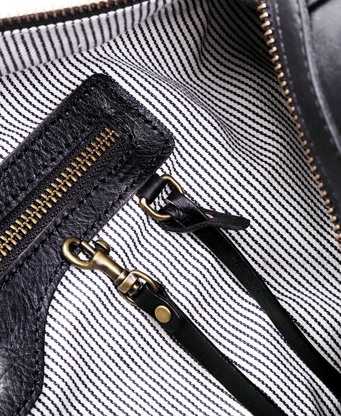 OLD TREND Women's Genuine Leather Cambria Satchel Bag - Macy's