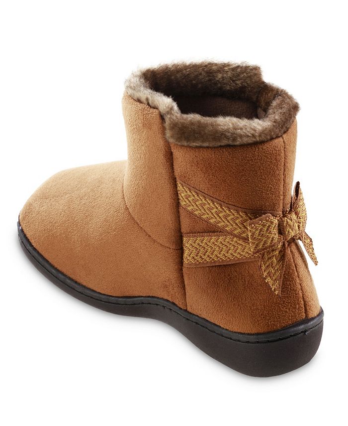 Isotoner Signature Women's Nelly Boot Slippers - Macy's