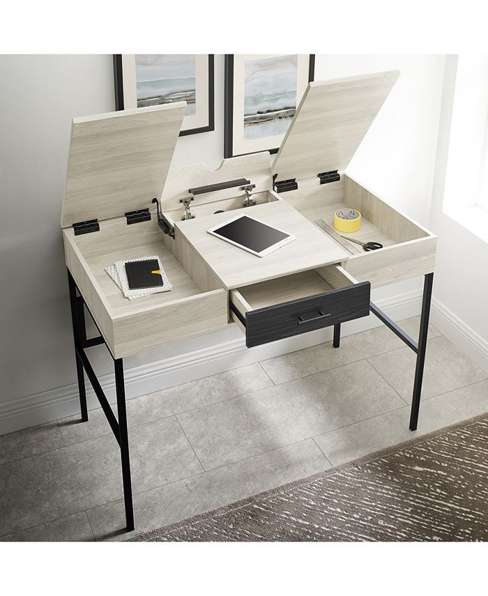 Walker Edison 42" Lift Top Storage Desk with Tablet Holder - Macy's