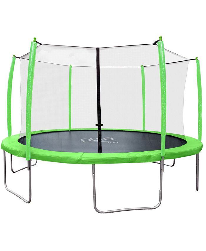 Pure Fun 180" Supa-Bounce Trampoline with Enclosure - Macy's