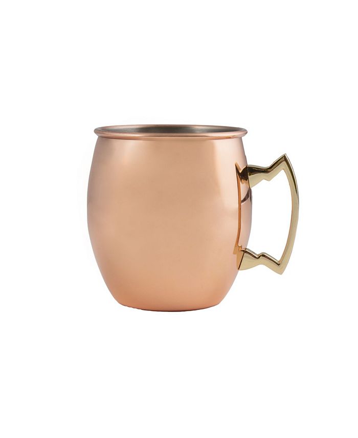 Thirstystone 20 oz Smooth Copper Moscow Mule Mugs - Set of 4 - Macy's