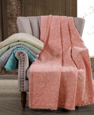 Oversized Paisley Cotton Throw - Macy's