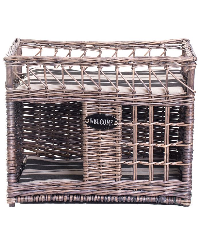 PawsMark Cat or Dog 2-Level Pet House with Cushion - Macy's