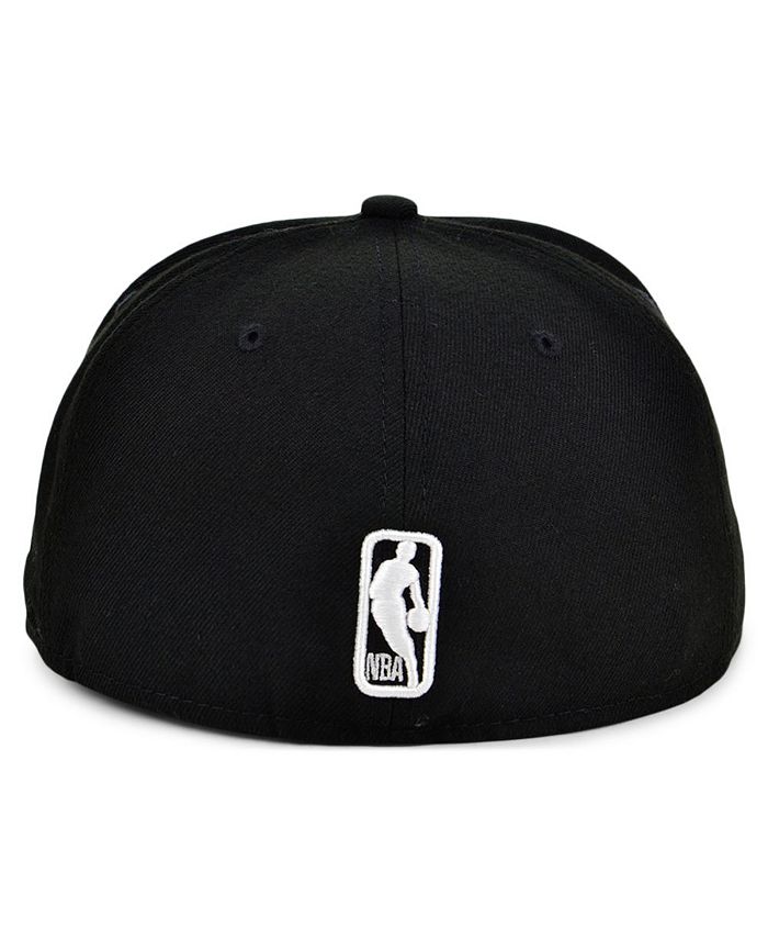 New Era New York Knicks Black White 59FIFTY Cap - Macy's
