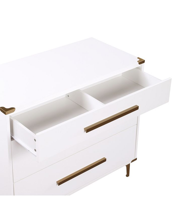 CosmoLiving Karissa 3-Drawer Dresser - Macy's