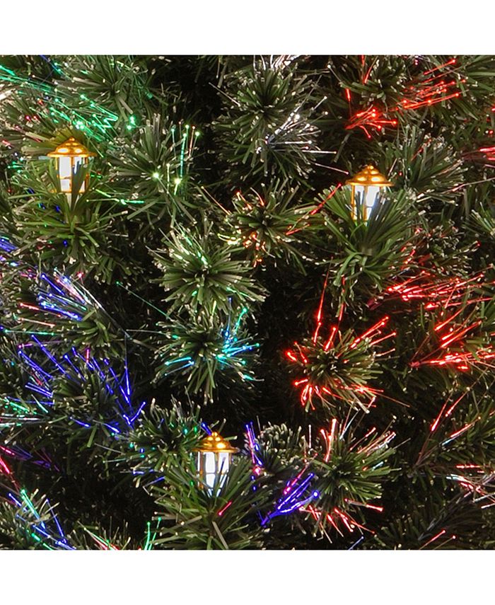 National Tree Company National Tree 48" Fiber Optic Fireworks Tree with ...