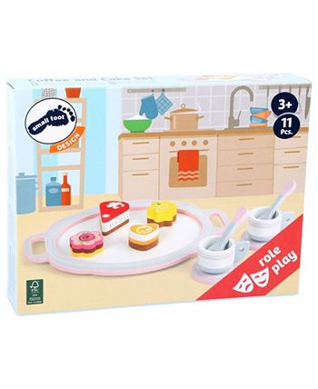 Legler USA Small Foot Wooden Toys 11 Piece Coffee and Cake Playset - Macy's