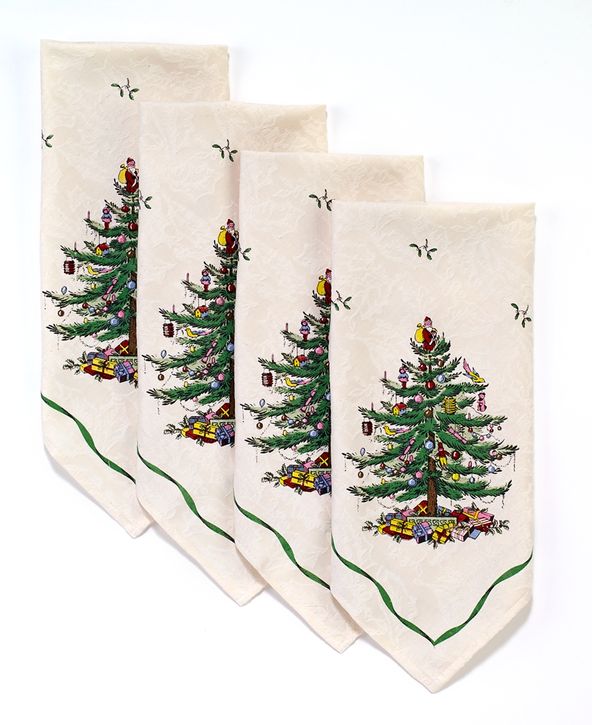 Click here for Spode Christmas Tree Napkins  Set of 4 - Ivory prices