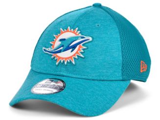 New Era Miami Dolphins Shadow Tech Rubber Neo 39THIRTY Cap - Macy's
