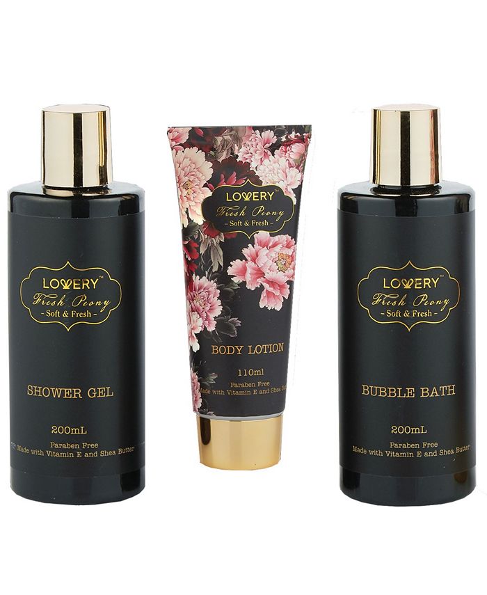Lovery Peony Body Care 9 Piece Gift Set - Macy's
