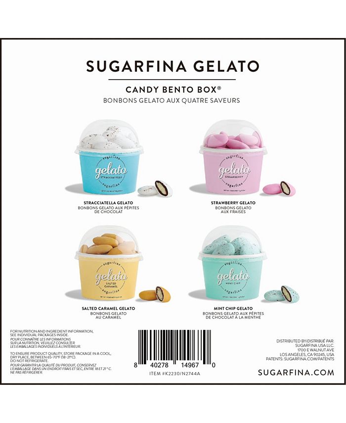 Sugarfina Gelato Bento Box Kit, 4 Piece - Macy's