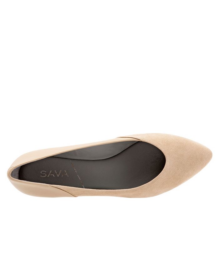 Sava Women's Lea Ballerina Flat & Reviews - Flats & Loafers - Shoes ...