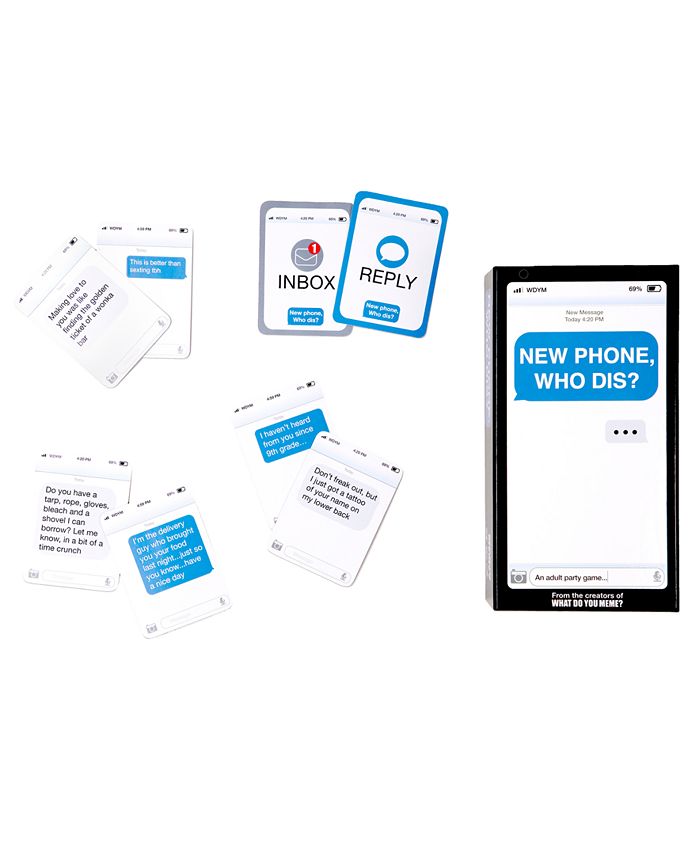 What Do You Meme New Phone Who Dis Game - Macy's