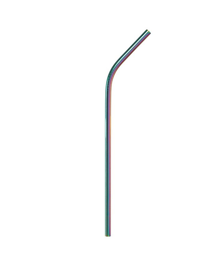 Simplify Gforce Eco-Friendly Reusable Stainless Steel Rainbow Straw ...