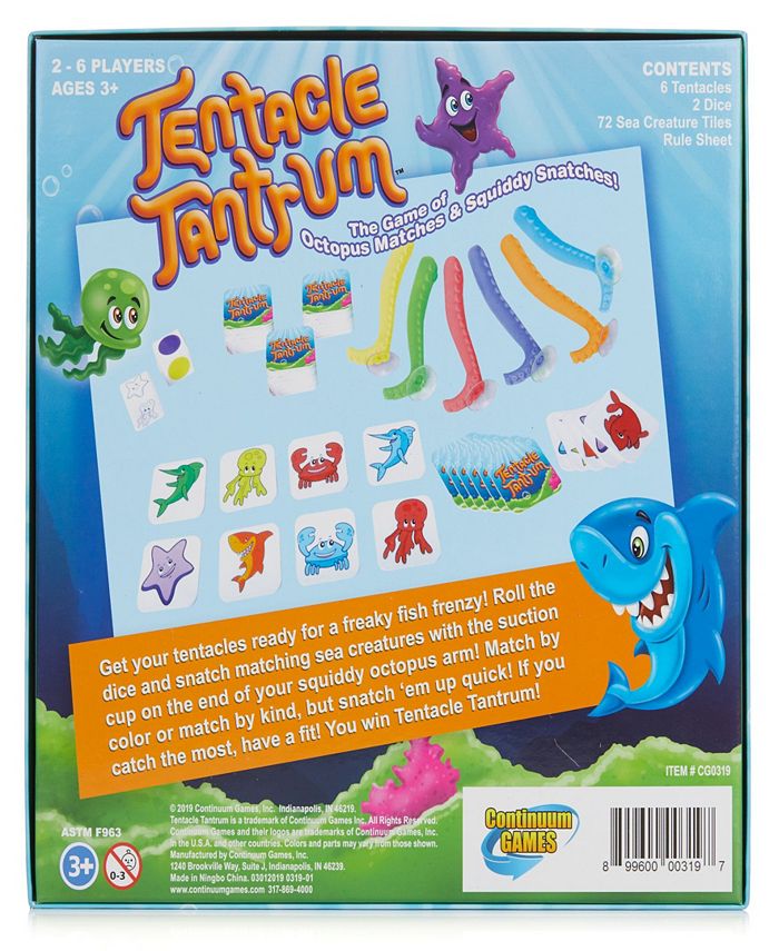 Continuum Games Tentacle Tantrum Family Game - Macy's