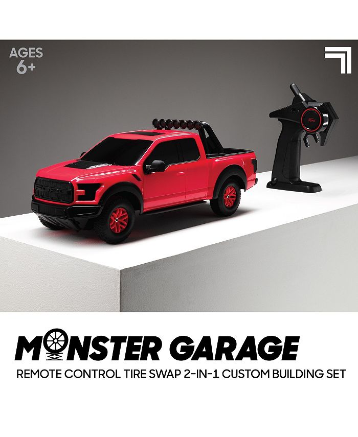 Sharper Image Monster Garage Remote Control Tire Swap 2-in-1 Custom ...