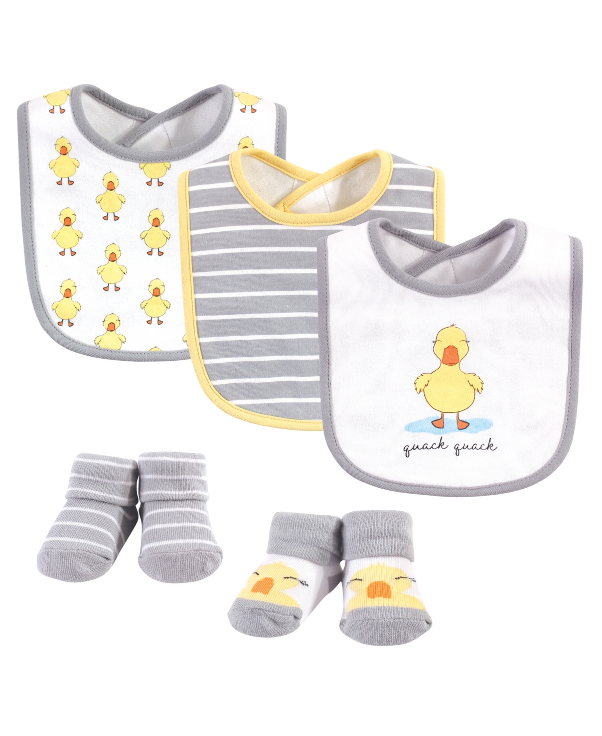 Click here for Hudson Baby Baby Unisex Cotton Bib and Sock Collec... prices