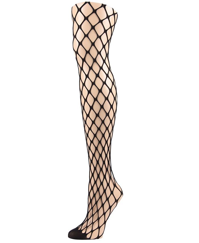 MeMoi Women's Flirty Maxi Net Fishnet Tights - Macy's