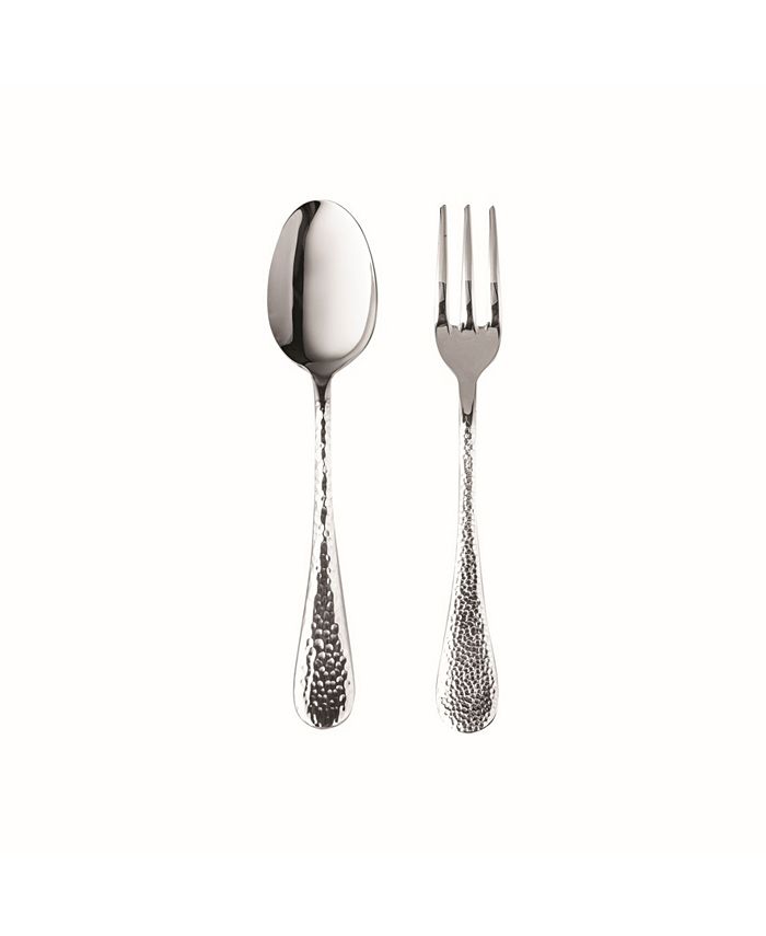 Mepra Serving Set Fork and Spoon Flatware Set, Set of 2 - Macy's