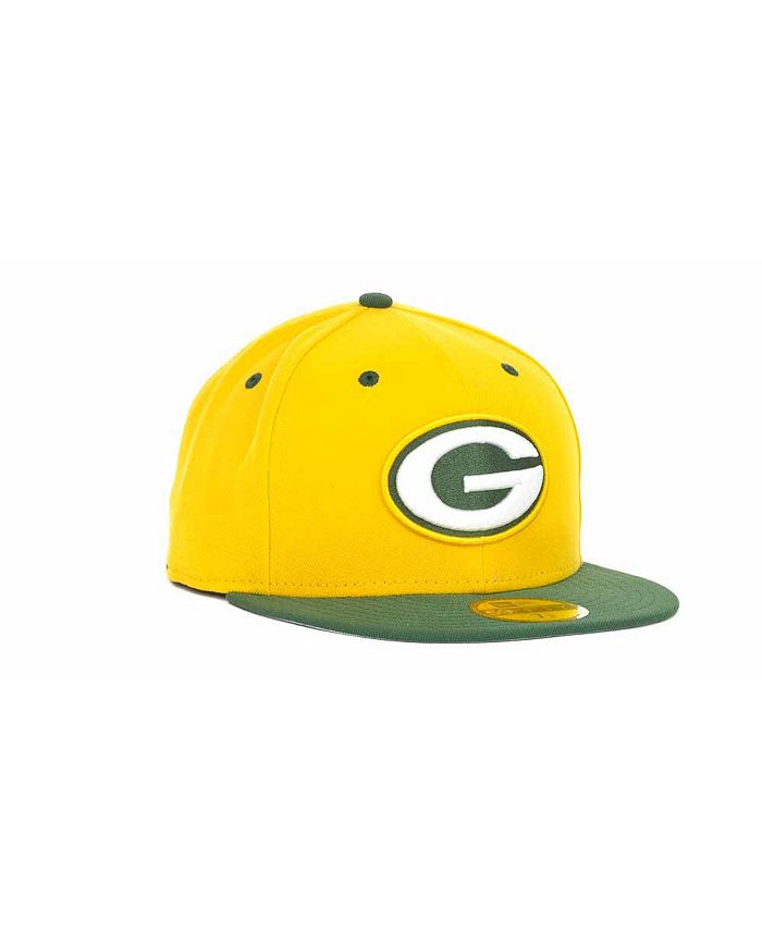 New Era Green Bay Packers 2-Tone 59FIFTY Cap - Macy's
