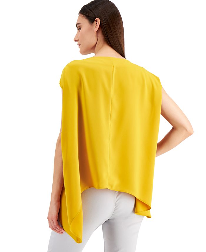 Alfani Asymmetrical Hem Top Created For Macys Macys
